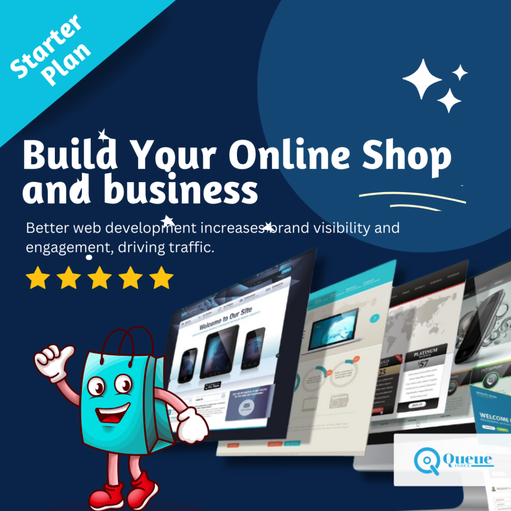 Web Development Starter Plan - Queue Index Web Solutions